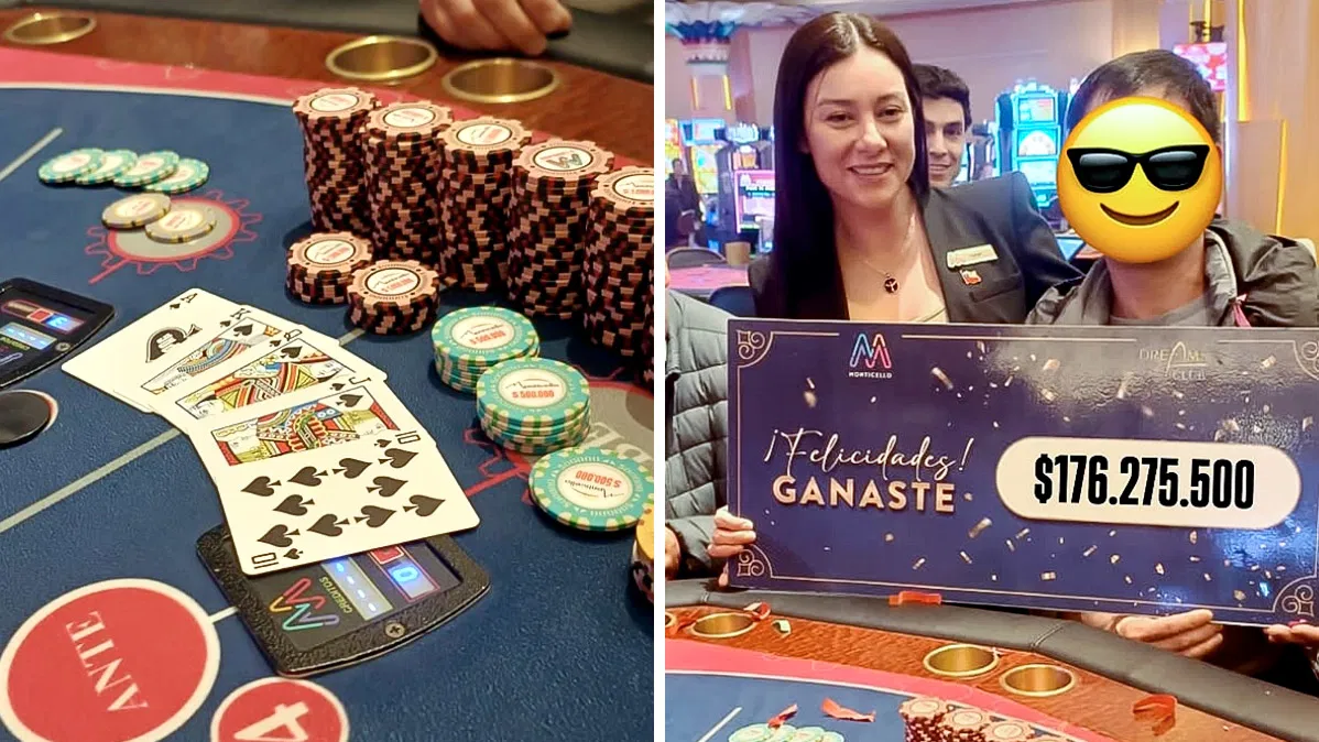Premio millonario de $ 183.000 en el Casino Monticello