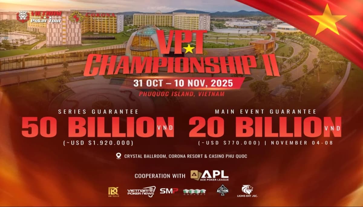 VPT 챔피언십 II 2025, 한국 포커 플레이어 이두한 초반 승전보 전해 - PokerScout KR