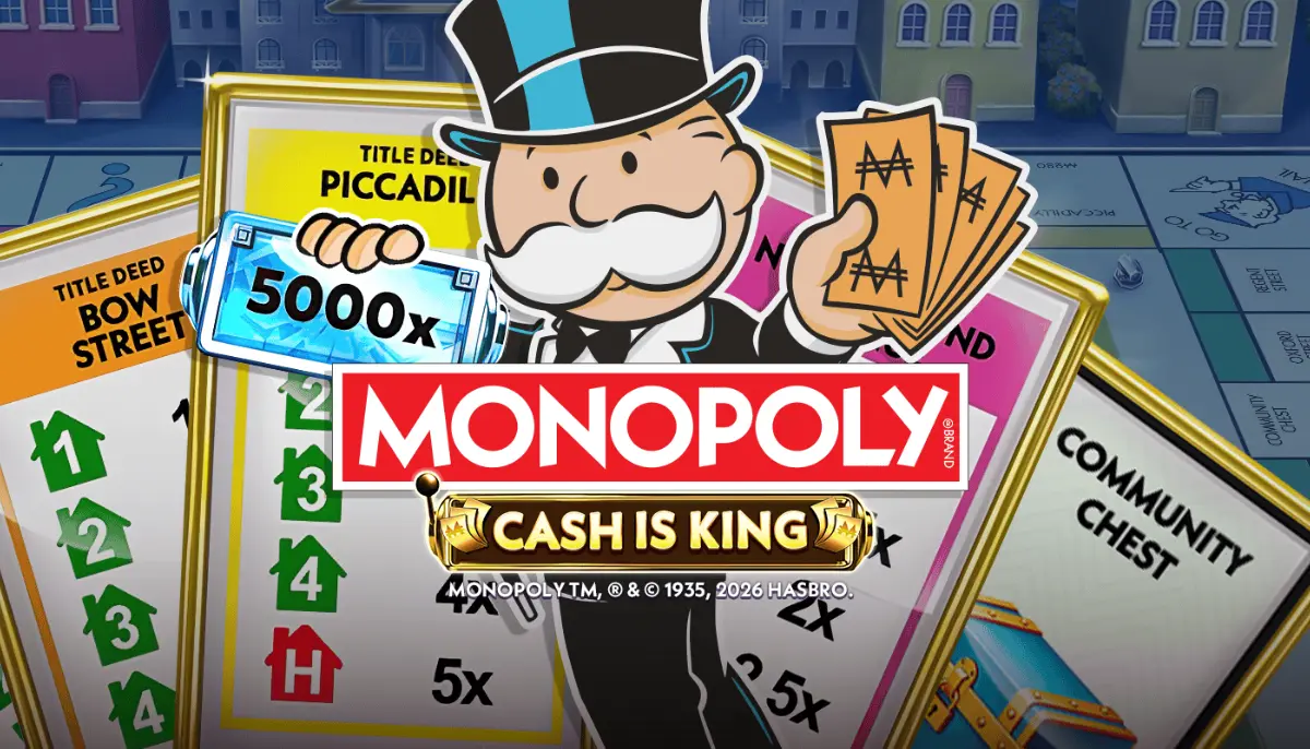 Red Tiger släpper MONOPOLY Cash Is King med Mr Monopoly